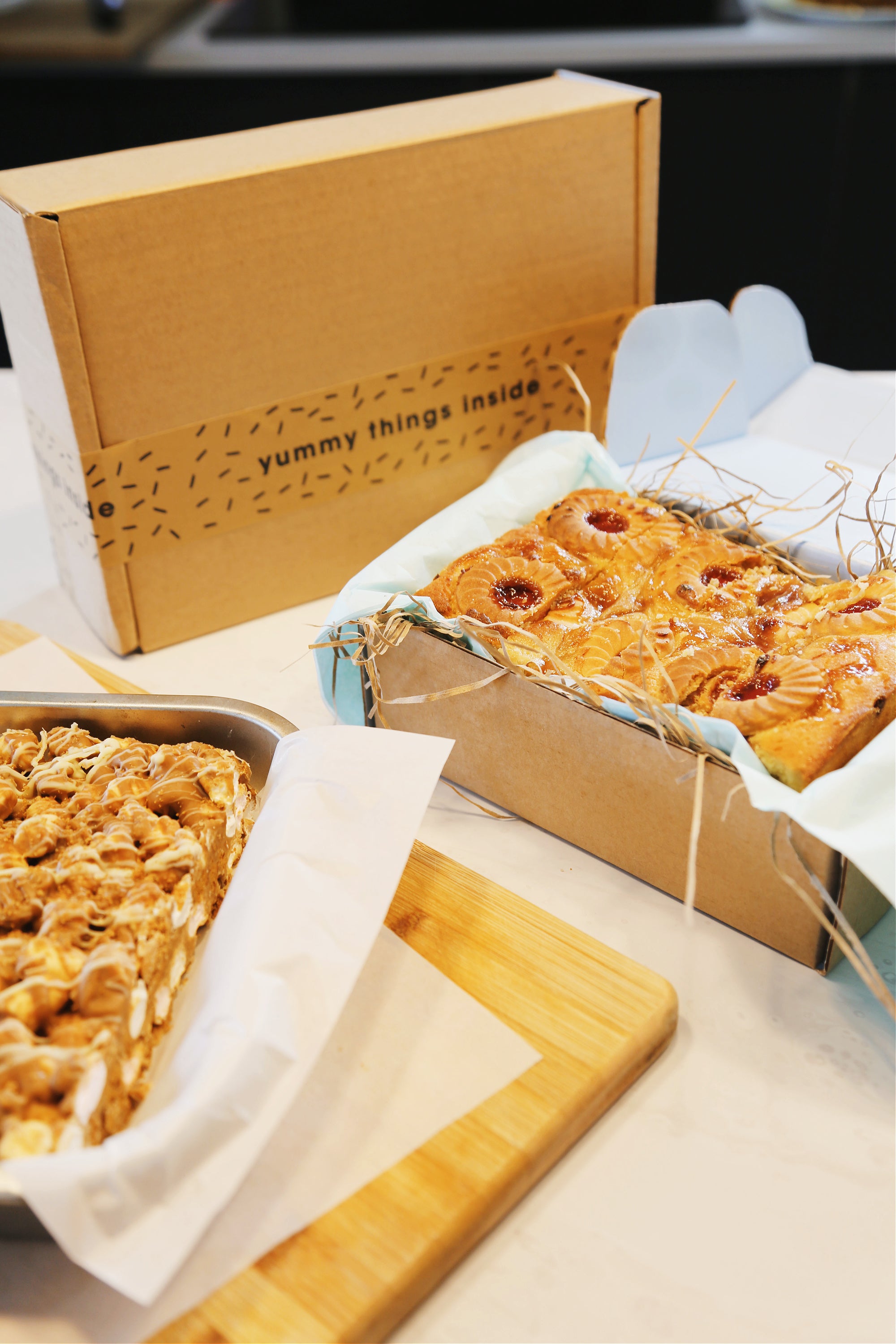 4 Piece Blondies Box – Heavenly Bakes by Sam