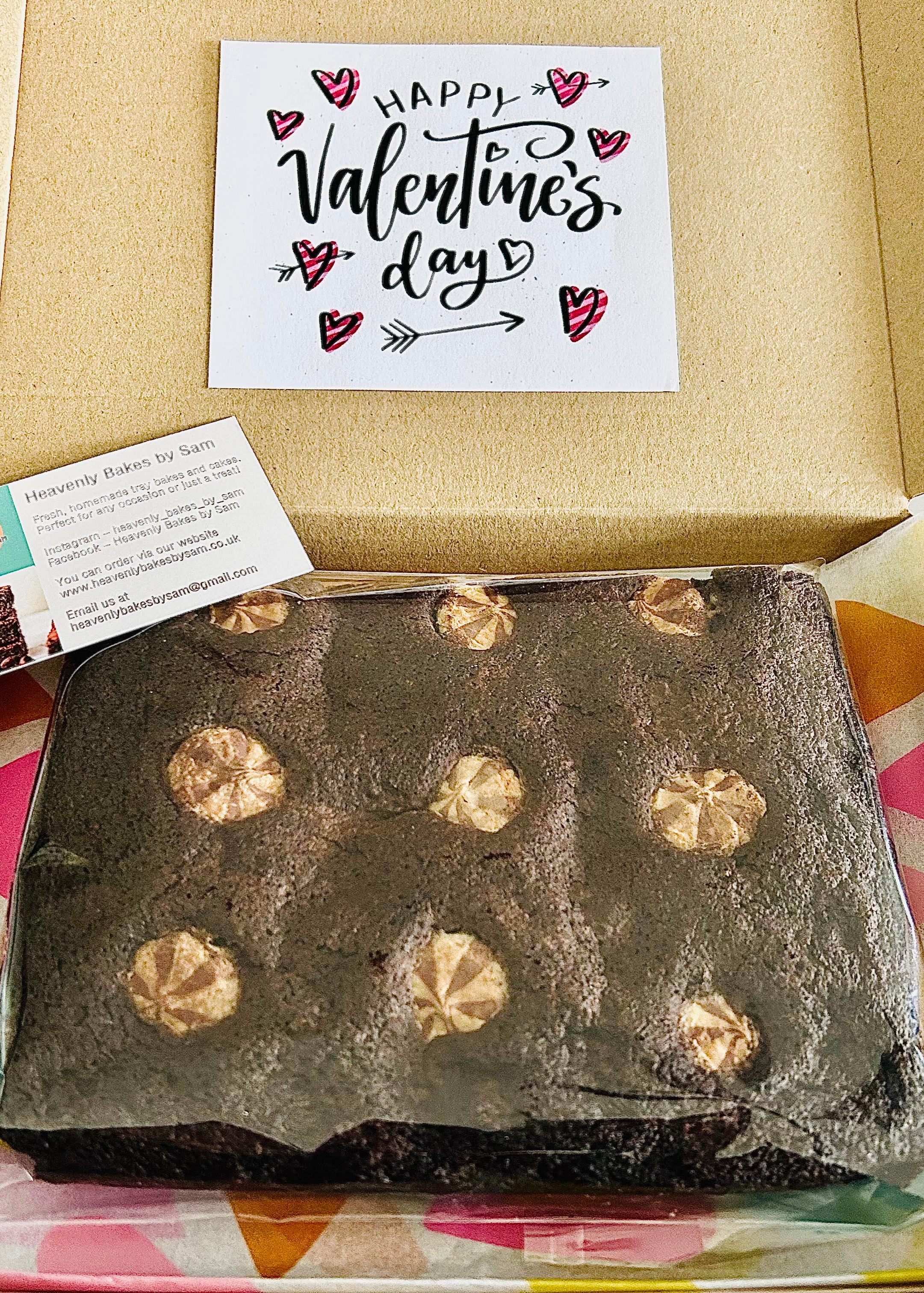 Brownie Box Cards – Heavenly Bakes by Sam